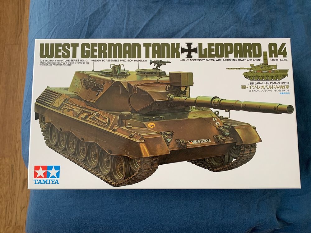 Tamiya West German Tank Leopard A4 | Kaufen auf Ricardo