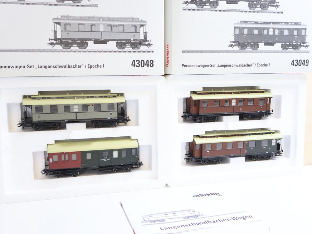Märklin 2 x Personenwagen Set 43048/43049 - Top Modelle | Kaufen auf ...