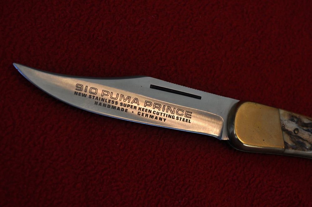 Puma Messer 910 Prince 1977 (Gebraucht) in Stallikon für CHF 130 – mit ...