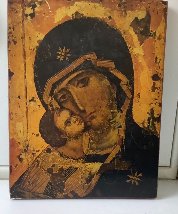 RUSSISCHE IKONE AUF HOLZ GEMALT (Gebraucht) in Adlikon b.Regensdorf für CHF 279 – mit Lieferung ...
