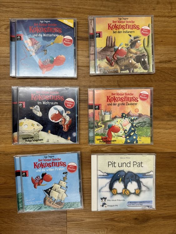 Der kleine Drachen Kokosnuss und Pit und Pat - CD Sammlung (Gebraucht ...