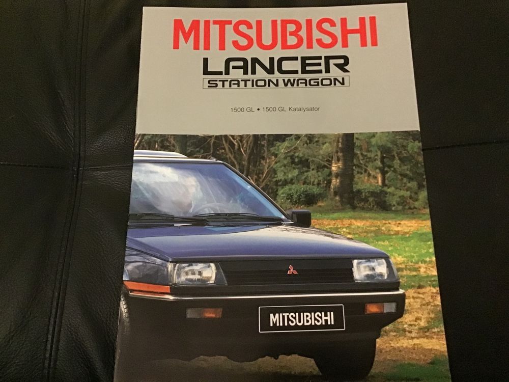 Mitsubishi Lancer Station Wagon Verkaufsprospekt 12 S. 8.85 | Kaufen ...