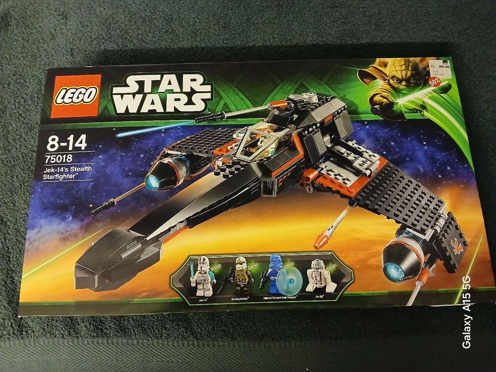 Lego Star Wars 75018 "Jeks" Stealth Starfighter OVP (Neu und ...