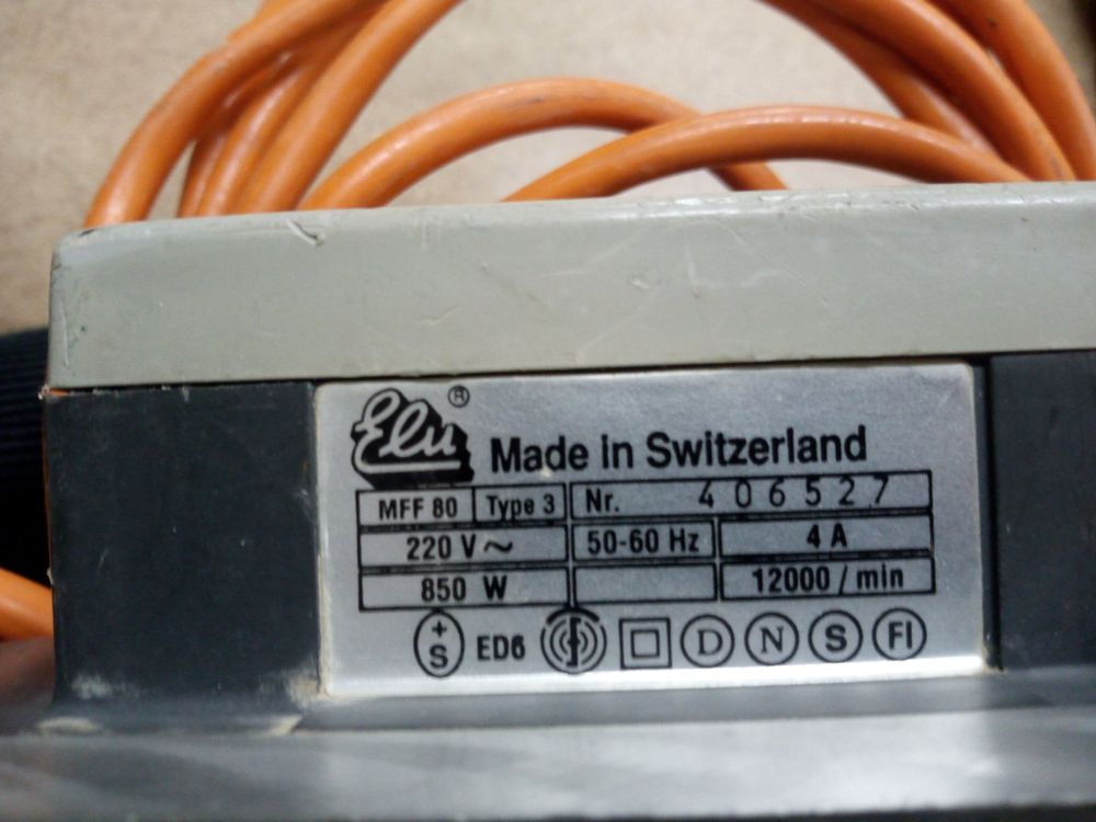 Bosch,Mafell,Makita,Fein,DeWalt,Elu (Gebraucht) in Seengen für CHF 500 ...
