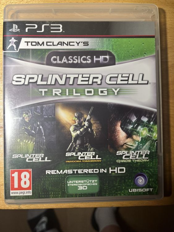 Splinter Cell Trilogy - PS3 - Top Zustand! Action Game (Gebraucht) in ...