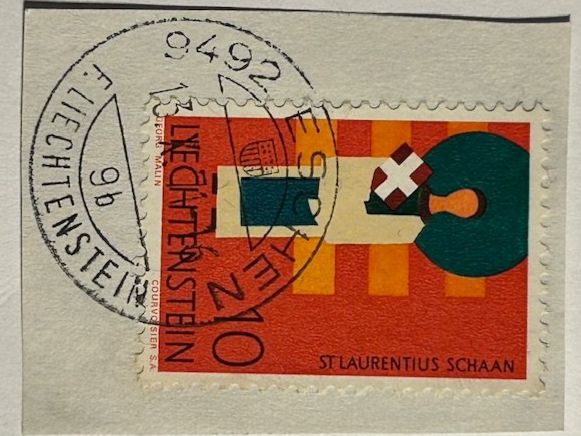 Eschen FL 💥3 POSTstempel + Briefmarken ab 1938👍+ Ihre Idee (Gebraucht ...