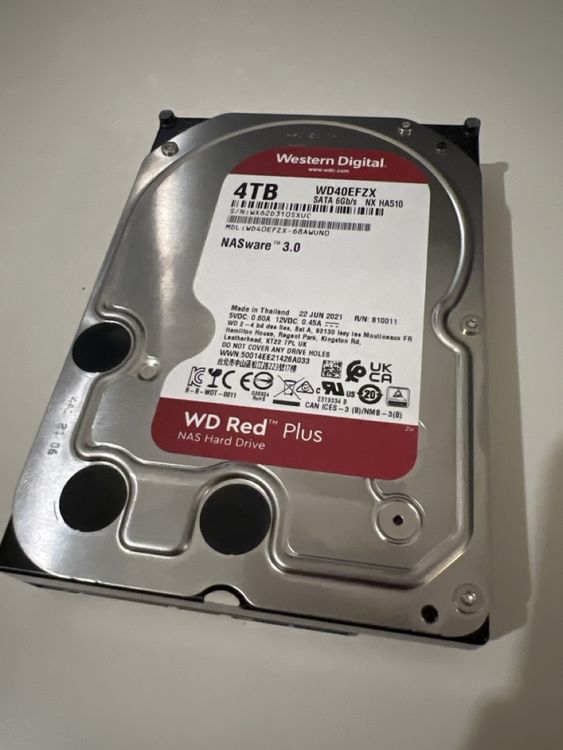WD Red Plus 4TB NAS Hard Drive (Gebraucht) in Zürich für CHF 47 – mit ...