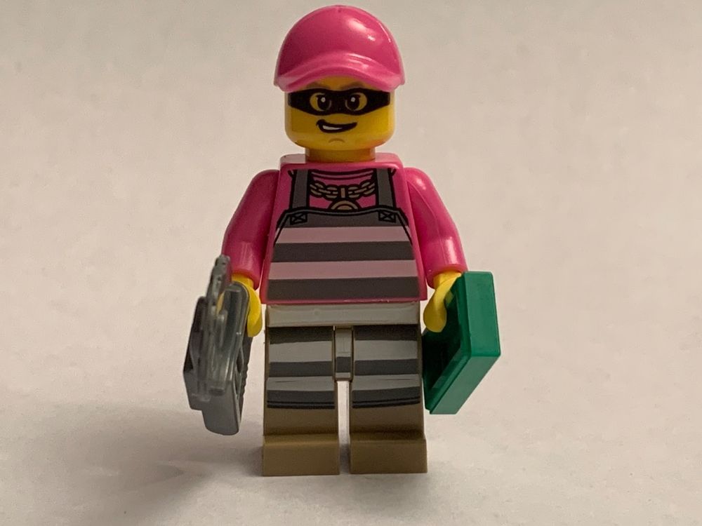 Lego Police - Crook Cream Figur BRANDNEU! (Neu (gemäss Beschreibung ...