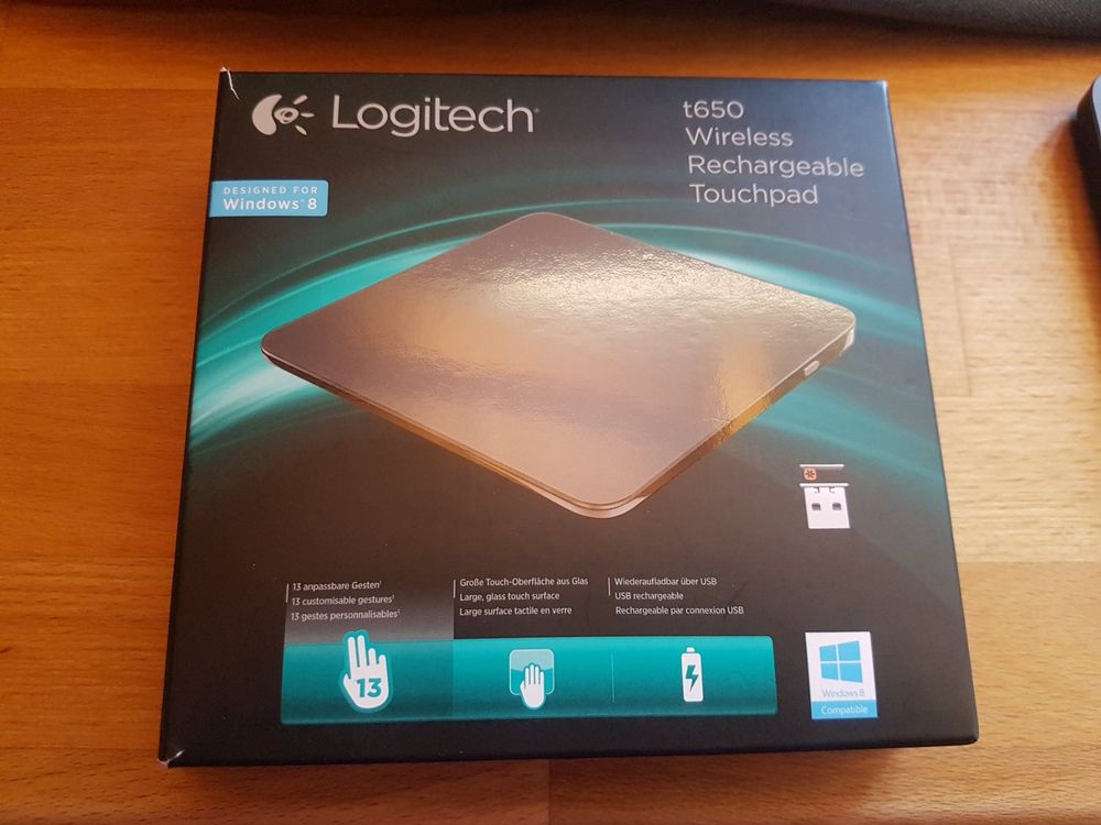 Logitech Wireless Rechargeable Touchpad T650 (2) (Gebraucht) in ...