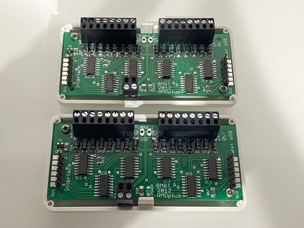 S88 Decoder / Rückmelde Modul (2x) BMBT (Gebraucht) in Zihlschlacht für ...