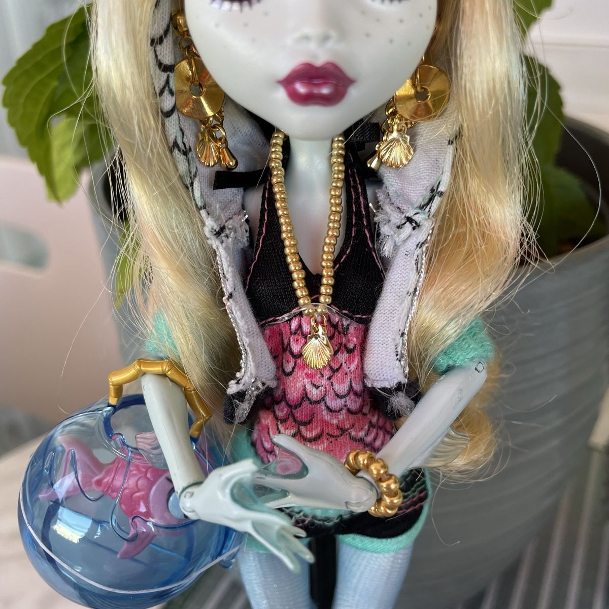 RAR: Monster High SCHMUCK handmade Lagoona Blue Basic (Neu und ...