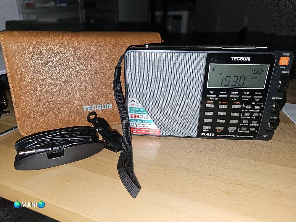 Tecsun PL-880 DSP SSB Weltempfänger von 100 kHz bis 30 MHz (Gebraucht ...