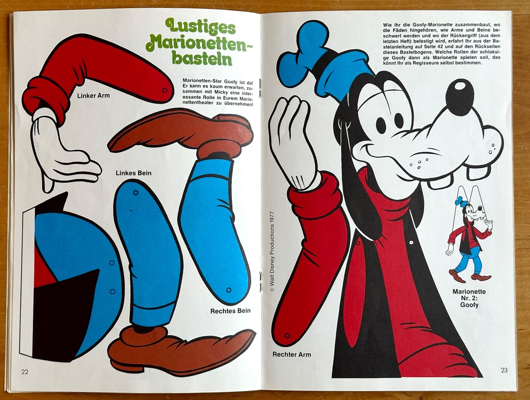 Micky Maus 1977 Nr. 52 mit Beilage (Gebraucht) in Seltisberg für CHF 1 ...