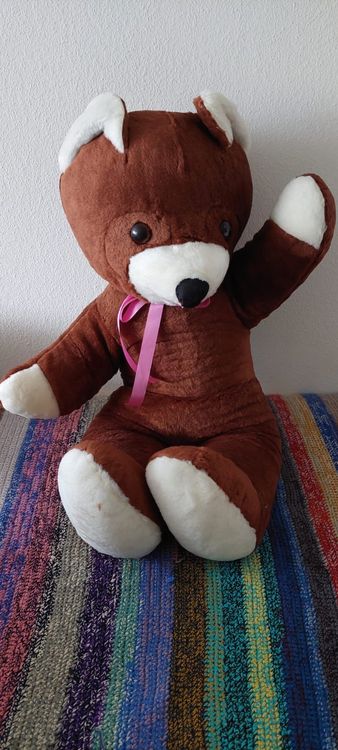 RIESENTEDDY 90 cm teddybär PLÜSCH-TEDDY PLÜSCHBÄR **NEU** (Neu (gemäss ...
