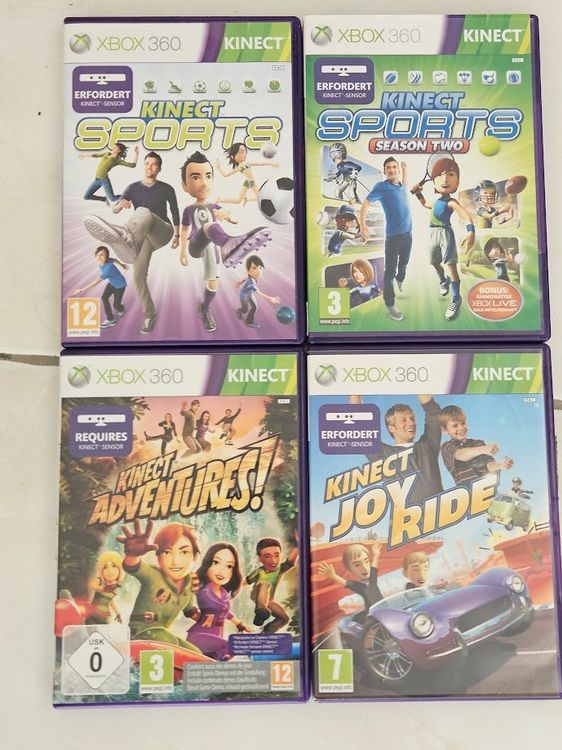 Xbox 360 Kinect Spiele