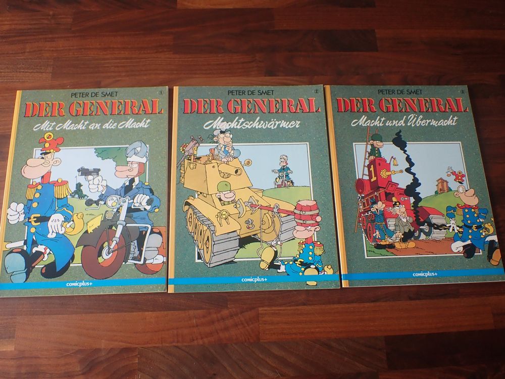 3 comicplus+ DER GENERAL Comic Alben Nummer 1 - 3 (Gebraucht) in ...