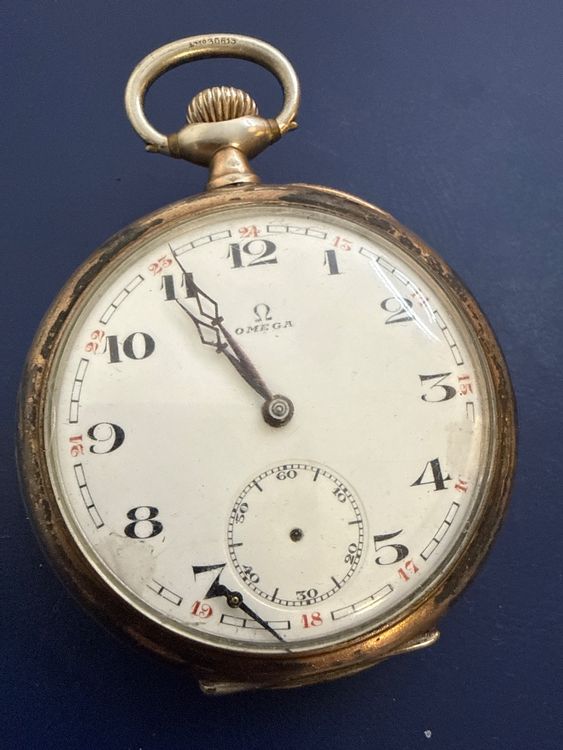 Omega Taschenuhr echt Silber 51 mm (Defekt) in Pfeffingen für CHF 5 ...