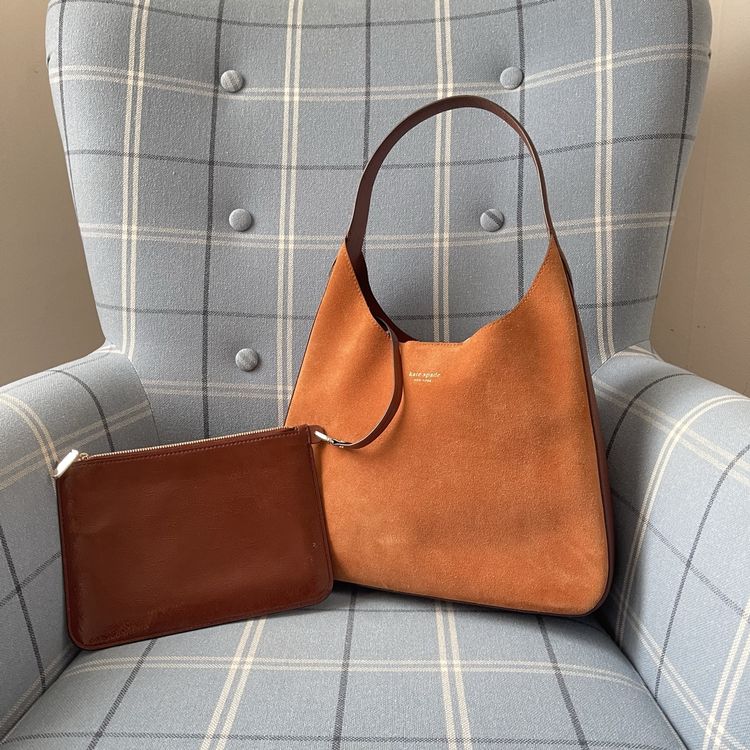 Kate spade echt Leder Tasche mit Pochette (Neu (gemäss Beschreibung ...