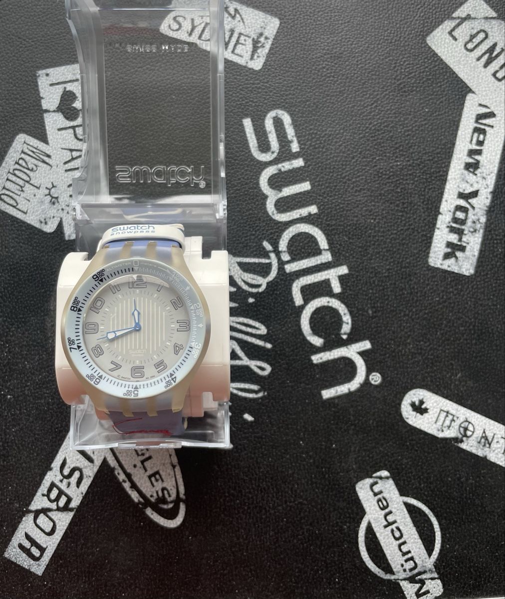 Swatch Fun Boarder Snow Sky SULK100 (Neu und originalverpackt) in ...