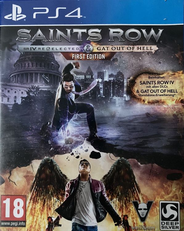 Saints Row IV Re-Elected & Gat Out Of Hell First Edition PS4 (Gebraucht ...