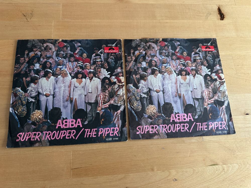 ABBA rare Singles Super trouper rare Pressungen Top Hit Kult (Gebraucht ...