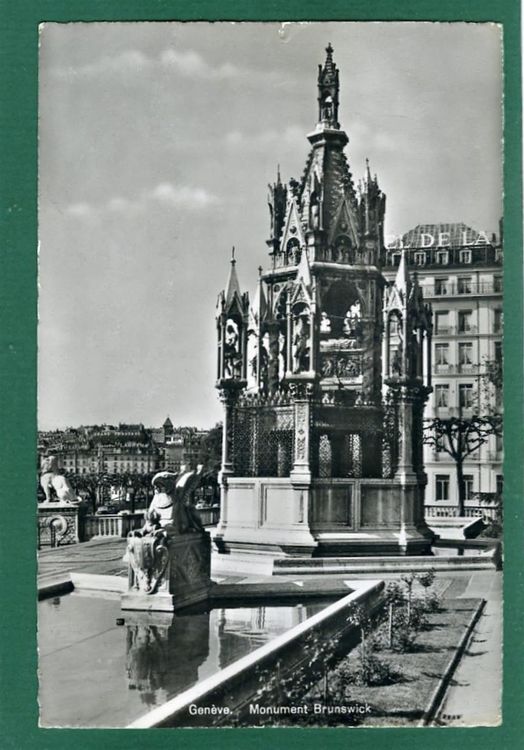 Genève - Monument Brunswick, 1955 (Gebraucht) in Sargans für CHF 1 – mit Lieferung auf Ricardo ...