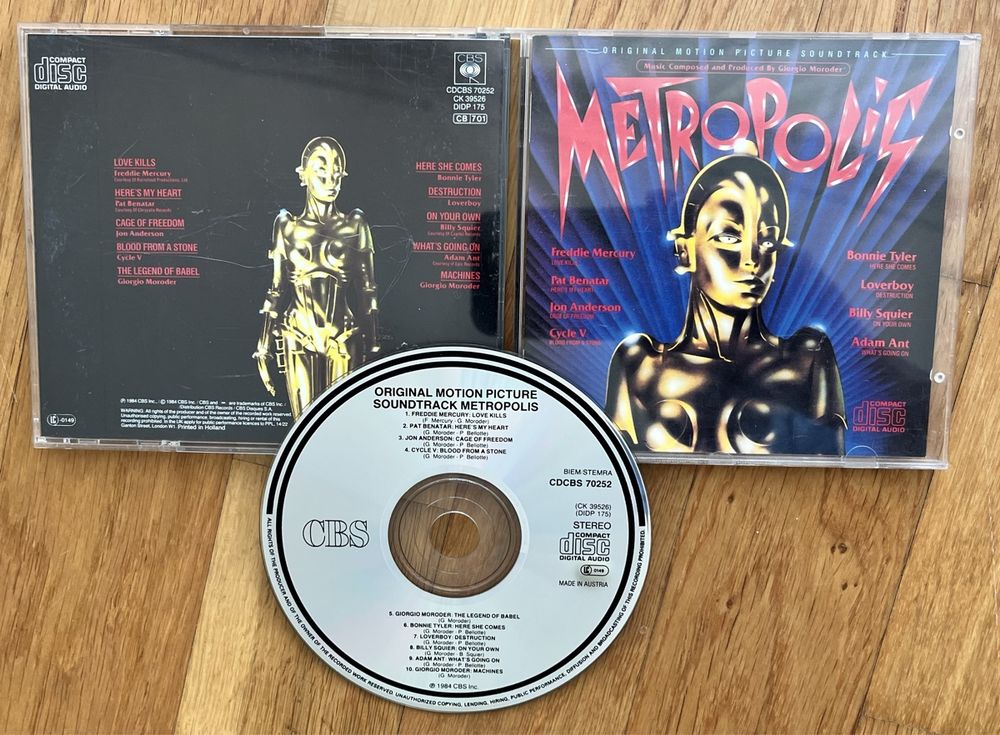 Metropolis - Original Motion Picture Soundtrack - CD | Kaufen auf Ricardo
