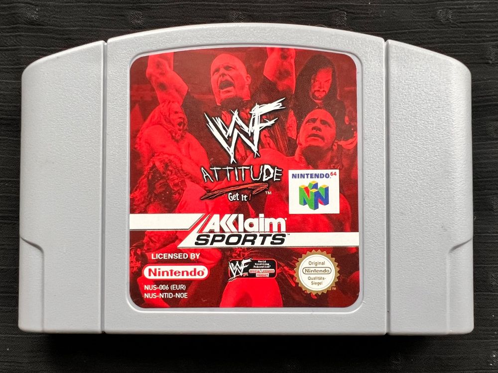 WWF Attitude -Get it für Nintendo 64 (Gebraucht) in St.Gallen für CHF ...
