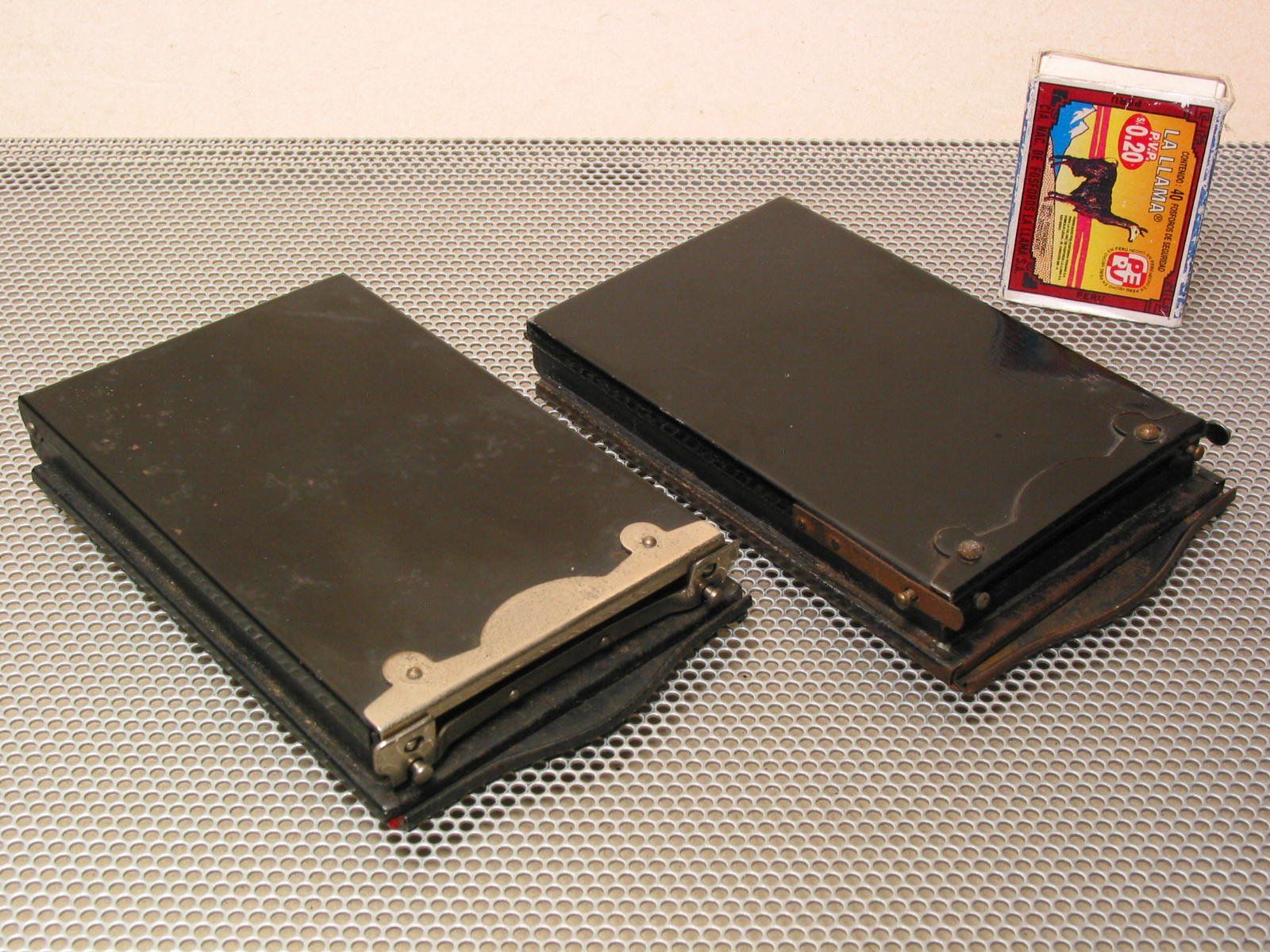 RADA 6x9cm 2x Filmpack-Kassette Agfa Planfilm Millionfalz (Gebraucht ...