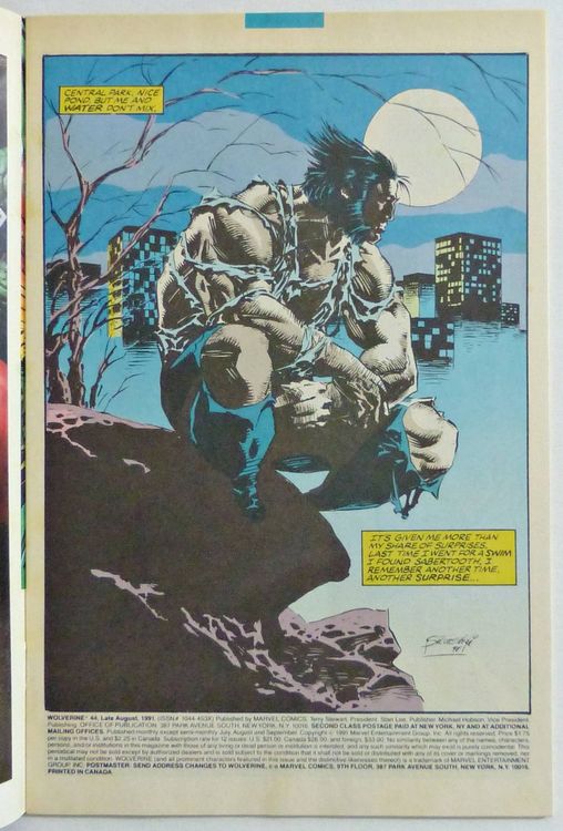 WOLVERINE 44 1ST SERIE MARVEL 1991 | Kaufen auf Ricardo