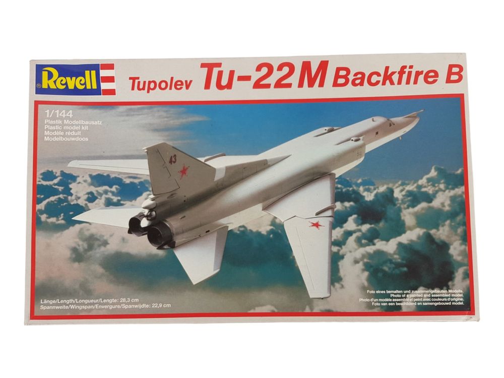 REVELL Tupolev Tu-22M Modellbauset 1:144 | Kaufen auf Ricardo