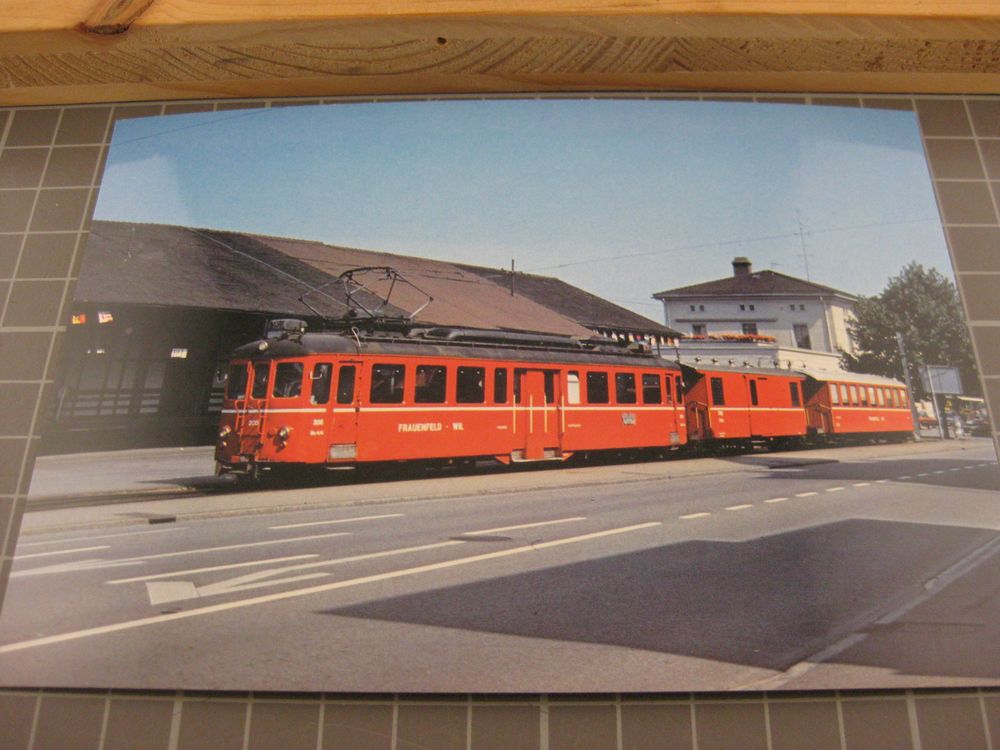 AK Bahnhof Frauenfeld SBB mit Zug (Neu (gemäss Beschreibung)) in Malters für CHF 7 – mit ...