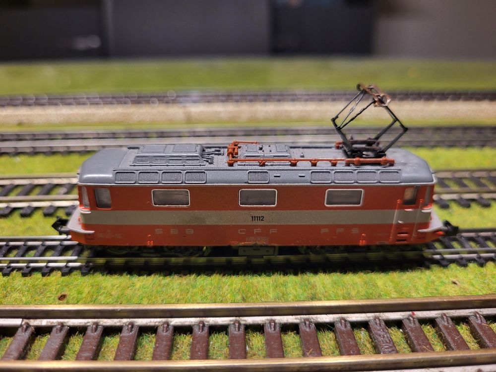 Mini Trix Re4/4 ll Swiss Express DC Analog Spur N | Kaufen auf Ricardo