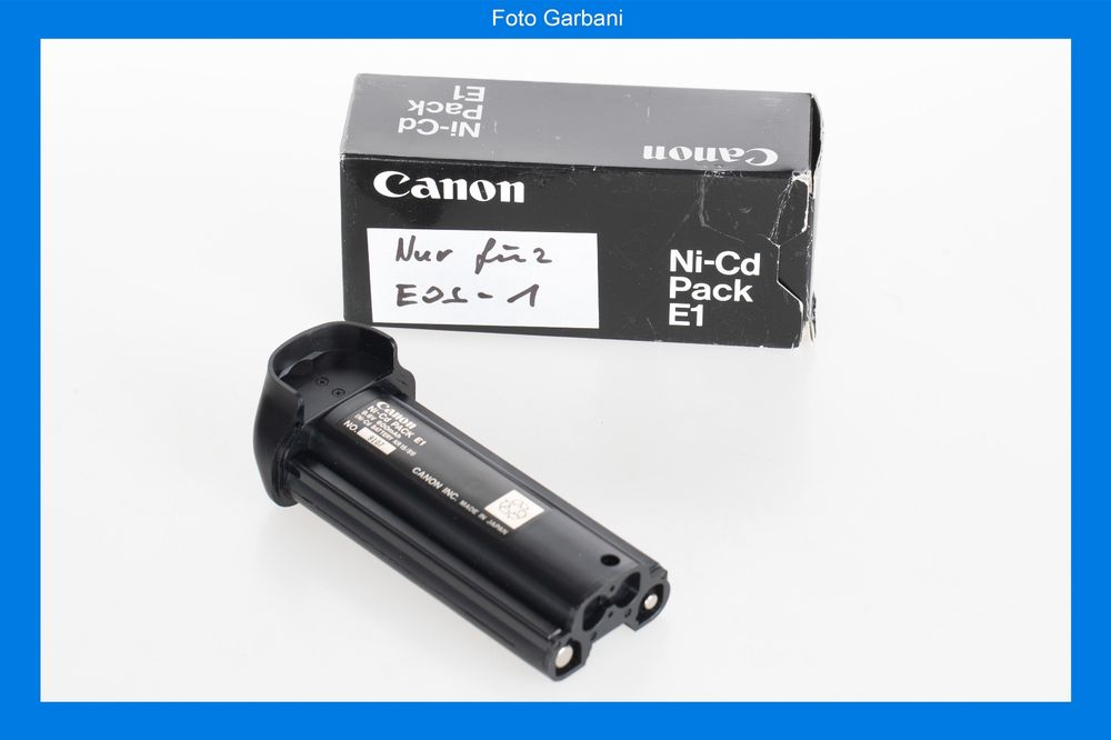 Canon Ni-Cd Pack E1 (Neu und originalverpackt) in Muralto für CHF 50 ...