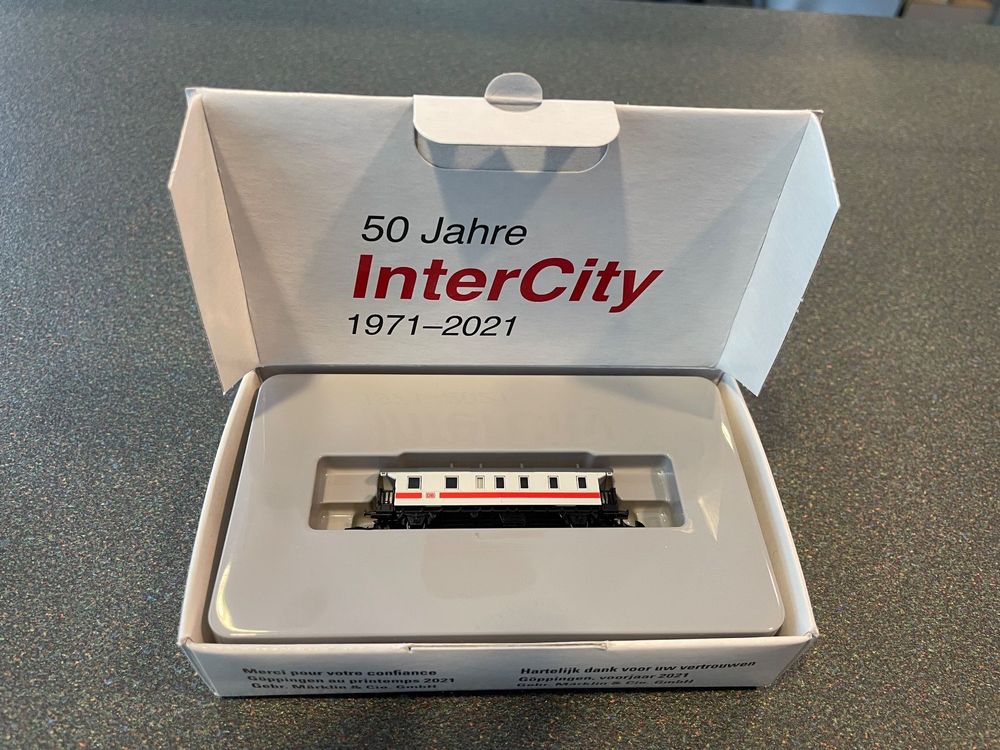 Märklin Z Intercity 50 jahre 2021 Sonderserie (Neu und originalverpackt ...