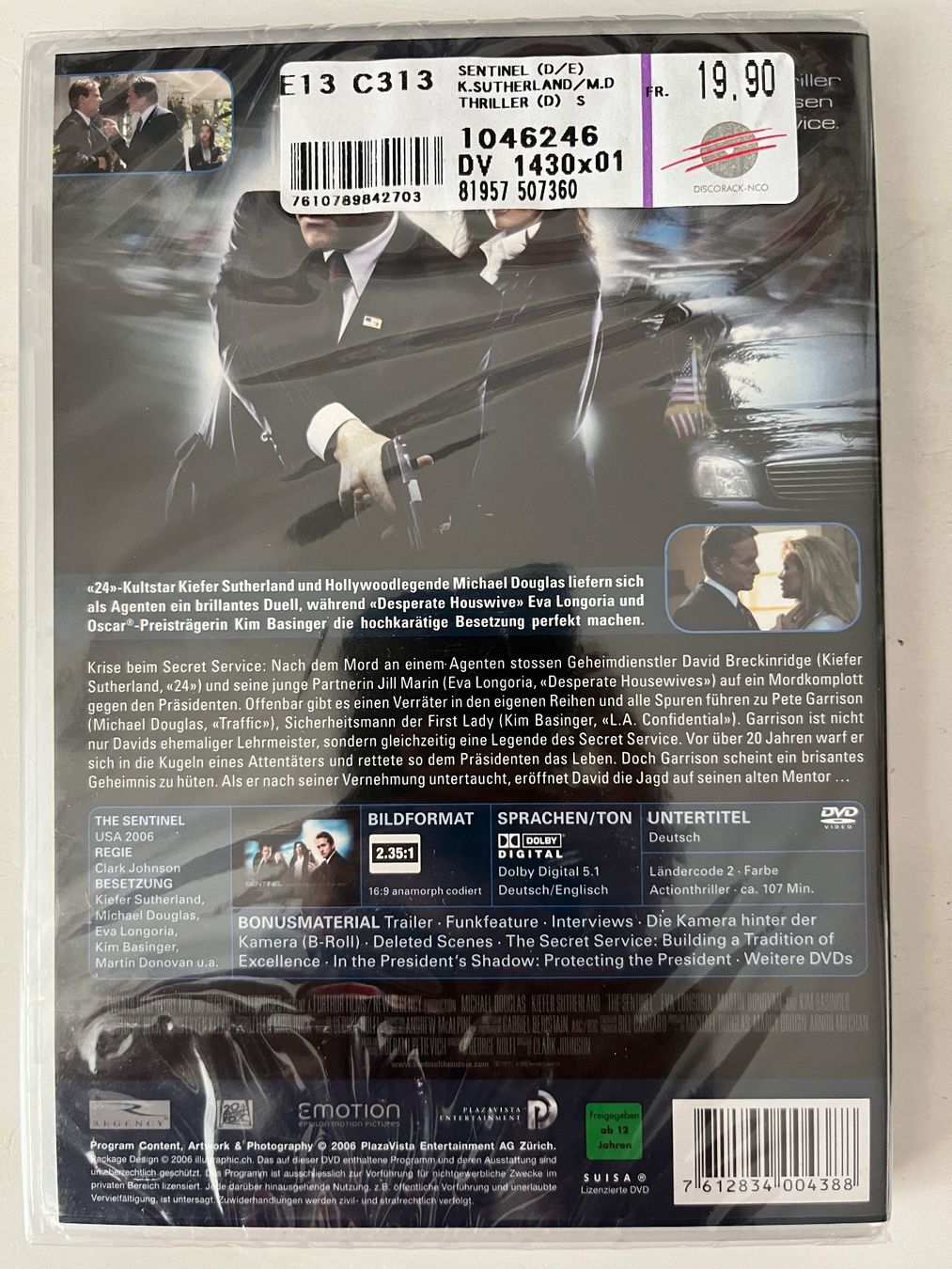 The Good Shepherd (2007) DVD 📀 - Robert de Niro | OVP NEU (Neu und originalverpackt) in Sierre ...