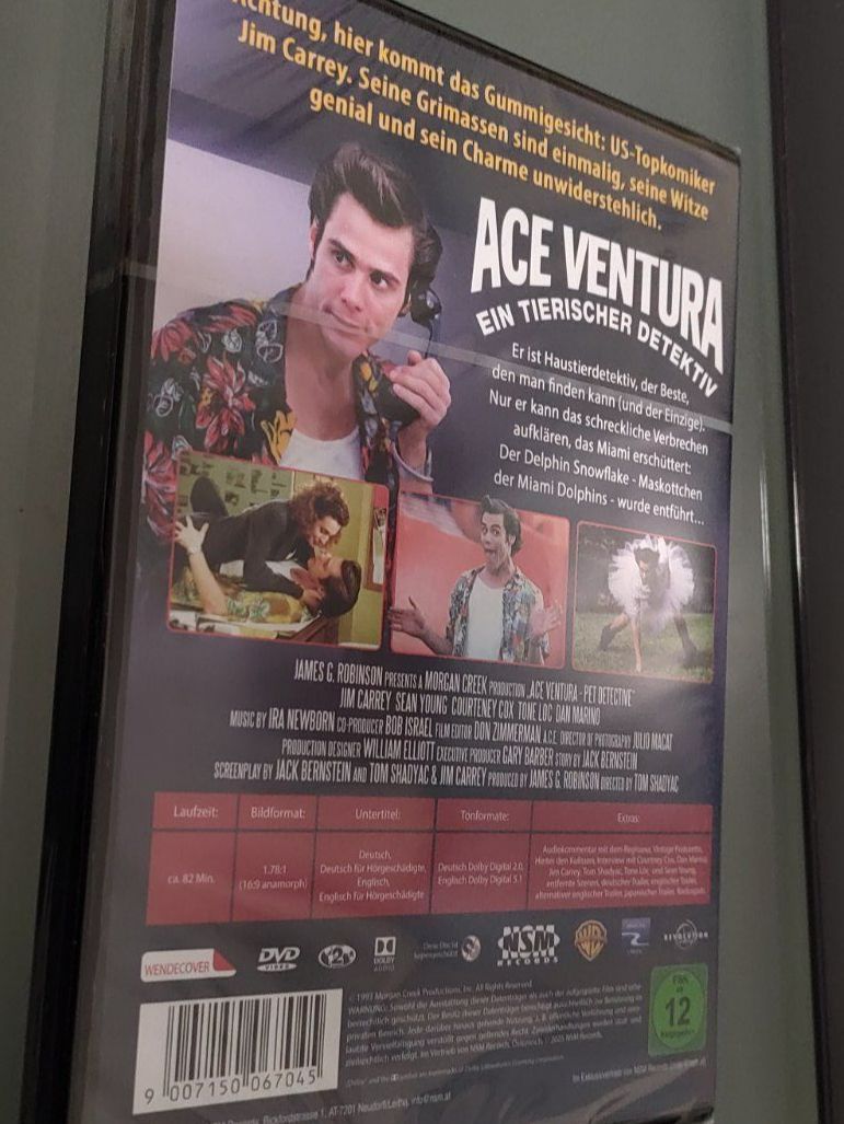 ACE Ventura mit Jim Carrey DVD (Neu und originalverpackt) in Dottikon ...