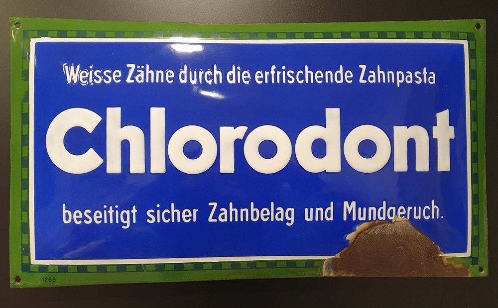 Chlorodont, Zahnpasta, Deko, Werbung, Praxis, Zahnarzt, Leo | Kaufen ...