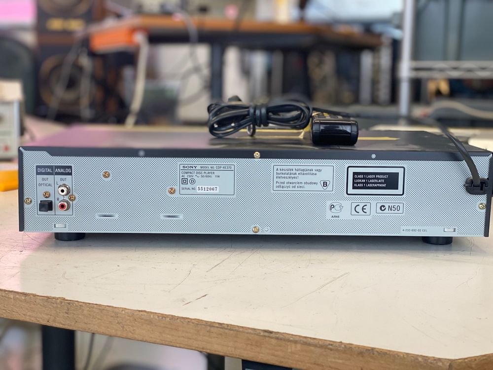 Sony Cdp Xe370 Cd Player Kaufen Auf Ricardo