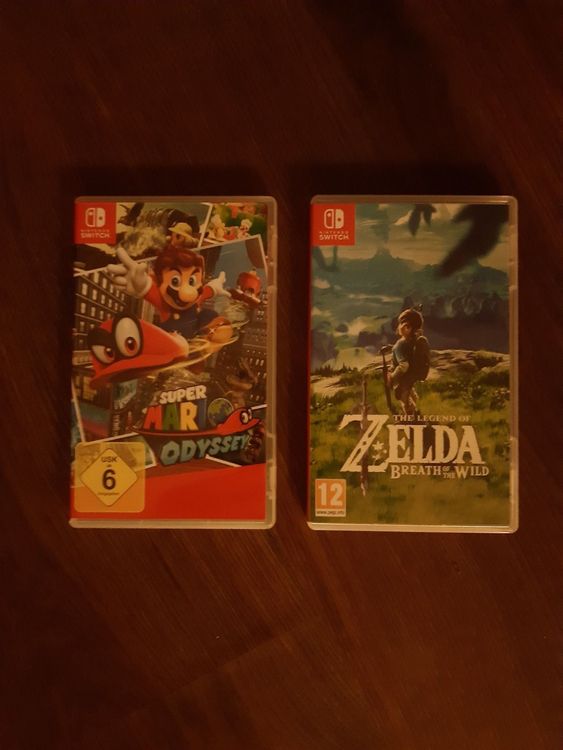 Zelda breath of the wild & Mario Odyssey (Gebraucht) in Meggen für CHF 89 – mit Lieferung auf ...