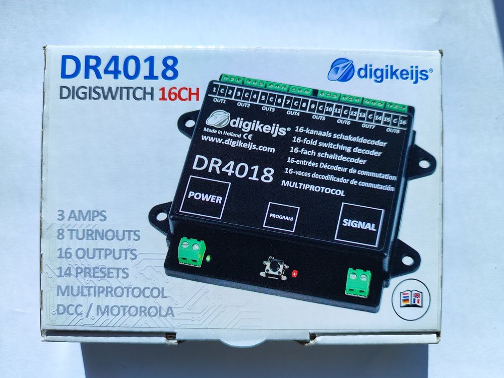 Digikeijs DR4018 16-fach Schaltdecoder (Neu (gemäss Beschreibung)) in ...