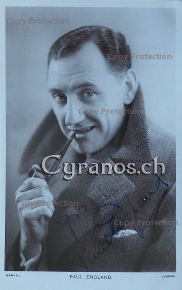Paul England (1892-1968) Schauspieler - sign. Foto (Gebraucht) in ...