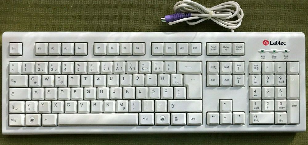 Labtec White Keyboard Plus Ps 2 Gebraucht In Hittnau Für Chf 10 Mit Lieferung Auf Ricardo Kaufen