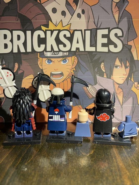 Naruto Madara Obito Itachi Uchiha Figur Lego-Komp. (Neu (gemäss ...