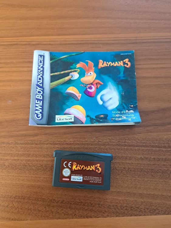 Rayman 3 Game Boy Advance Spiel + Anleitung (Gebraucht) in für CHF 6 ...