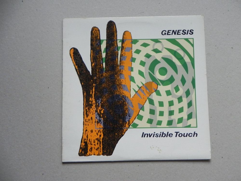LP brit. Pop Rock Genesis 1986 Invisible Touch Phil Collins | Kaufen ...