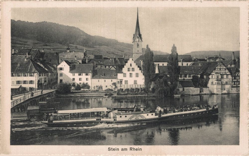 Stein am Rhein. Dampfschiff Hohenklingen (Gebraucht) in Bronschhofen für CHF 10 – mit Lieferung ...