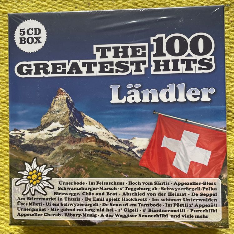 LÄNDLER-(NEU) 5CD BOX SET 100 GREATEST LÄNDLER HITS | Kaufen auf Ricardo