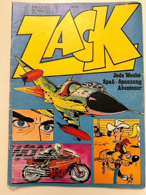 Rarität Zack Comics 1 von 1973 (Gebraucht) in Münsingen für CHF 6 – mit Lieferung auf Ricardo kaufen