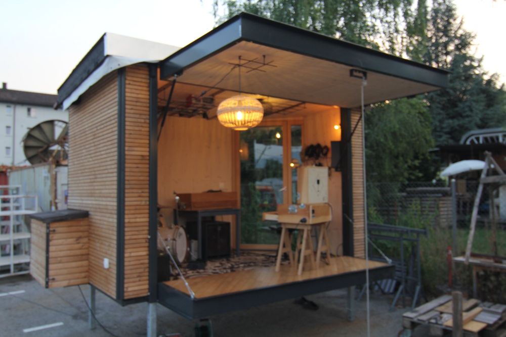 Barwagen, Marktwagen, Bühnenwagen, Bauwagen, Tiny-House (Gebraucht) in ...